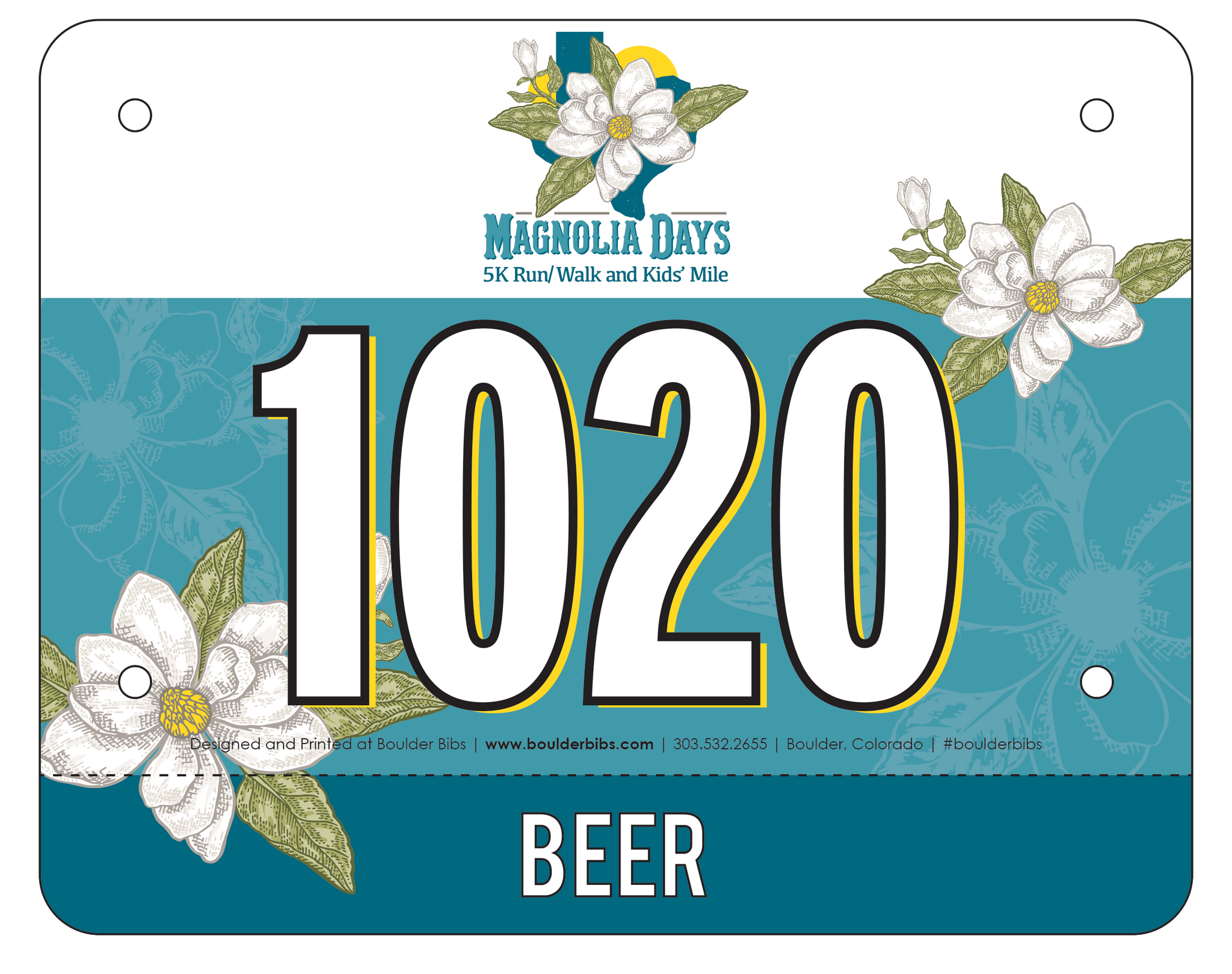 Bib Design Samples – Boulder Bibs