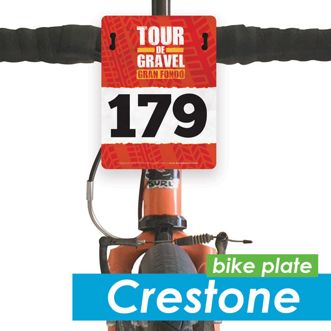 Crestone 4" x 5.5" Bike Plate – Boulder Bibs